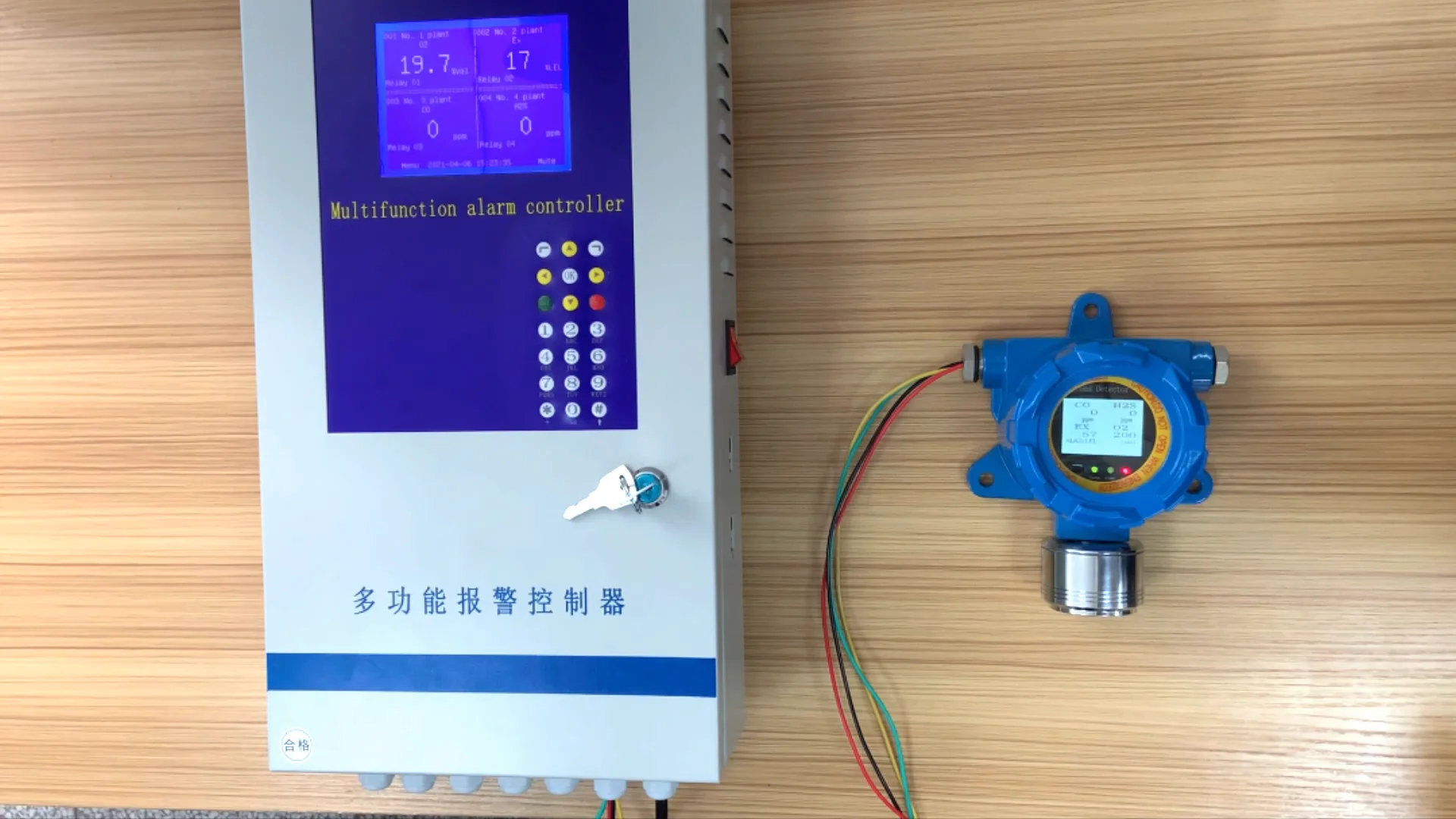 Explosion Proof Rs485 Multi Gas Transmitter Fixed Co O2 H2s Ch4 Gas ...