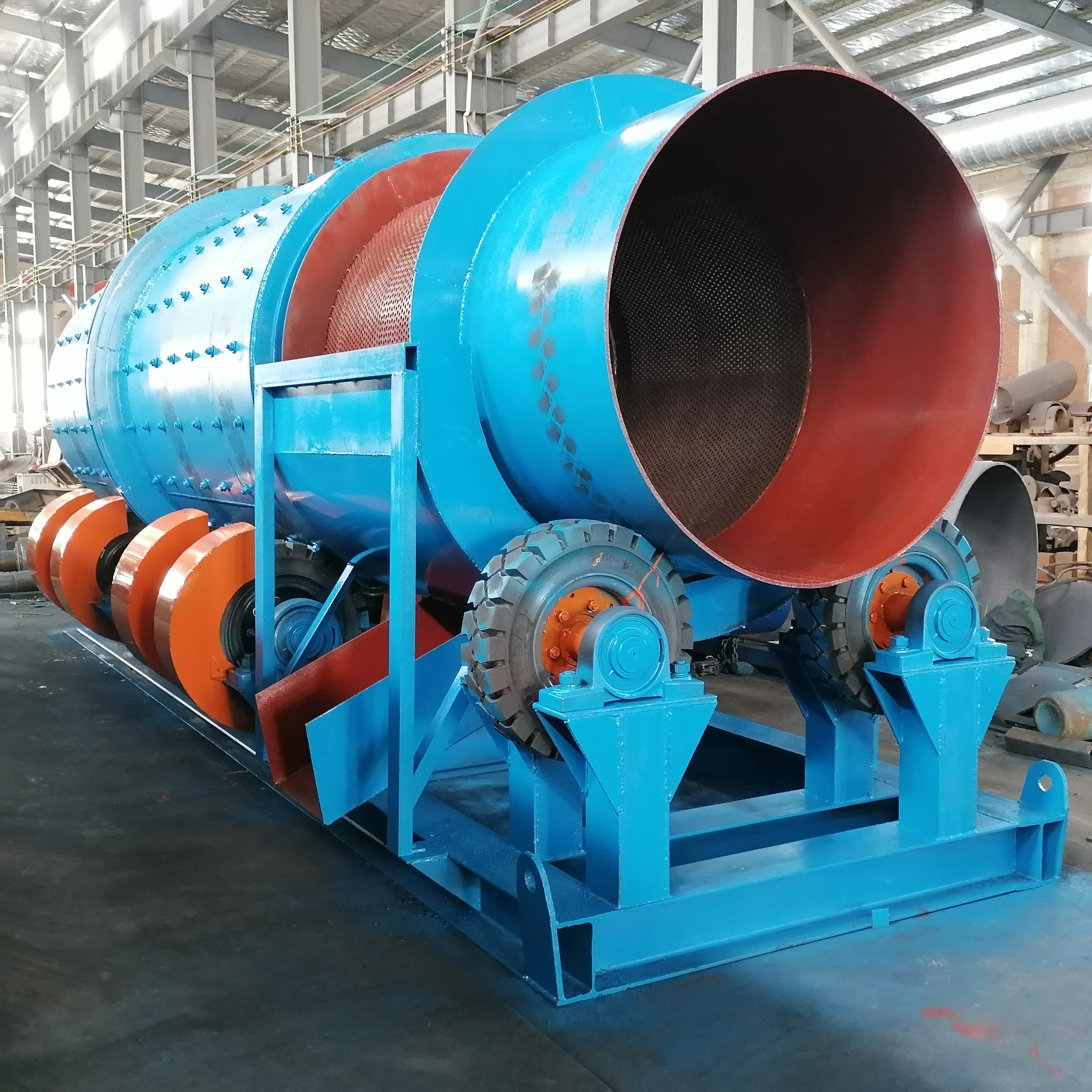 Rotary Scrubber Mining Large Capacity Heavy Duty Rotary Scrubber For ...