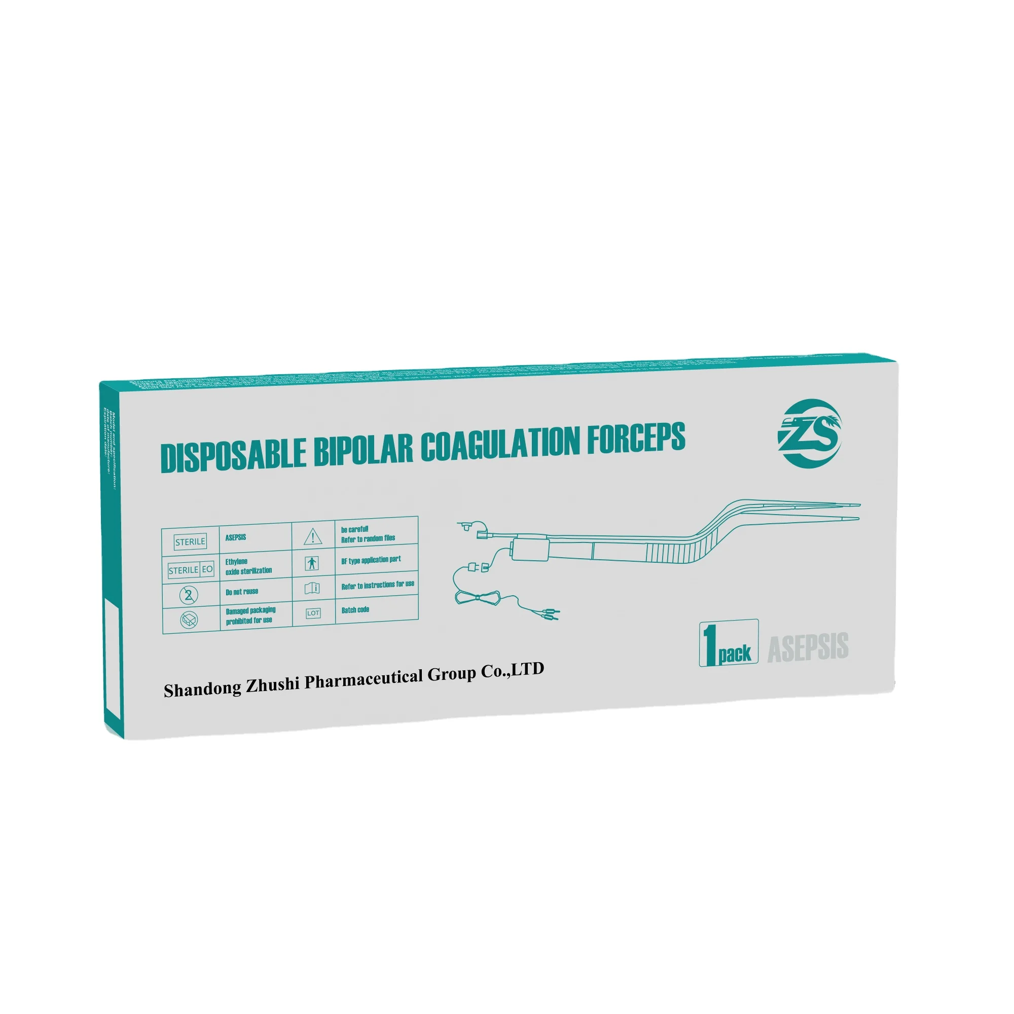 High Quality Medical Disposable Nonstick Bipolar Coagulation Forceps ...
