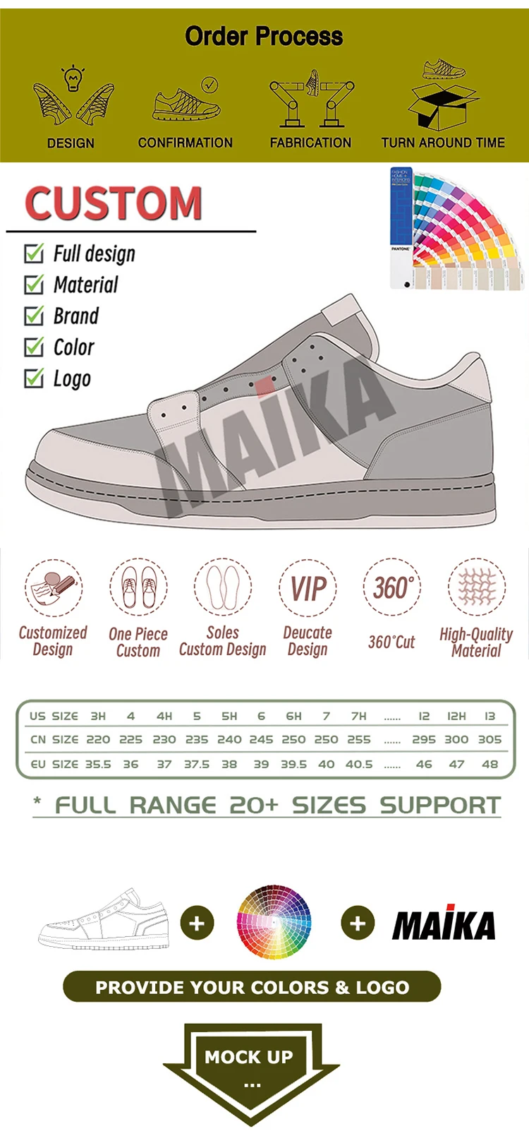 Custom Sneakers With Own Logo Shoes Fashion Sneakers Women Design Your ...