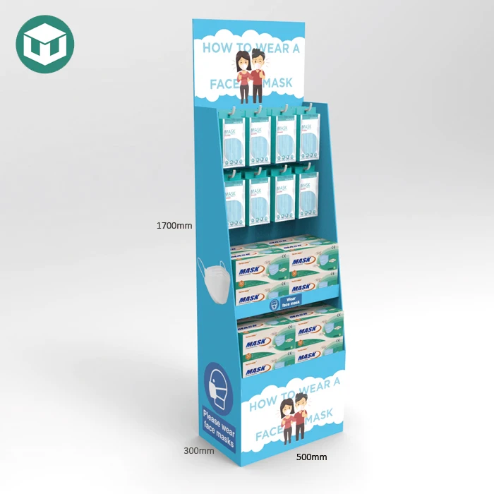 Pharmacy Supplements Display - Customized Cardboard Stands