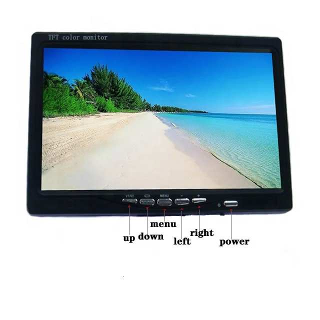 7 Inch TFT LCD Cross Monitor for Industrial CCD Cameras