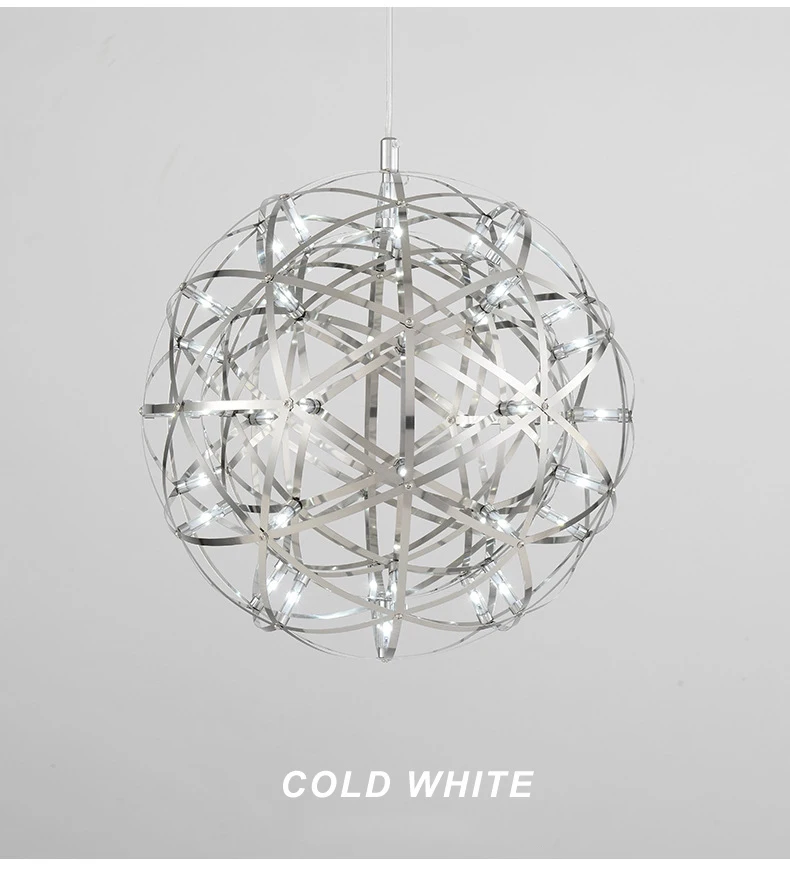 Spark Ball LED Chandelier - Modern Brief Loft Lighting