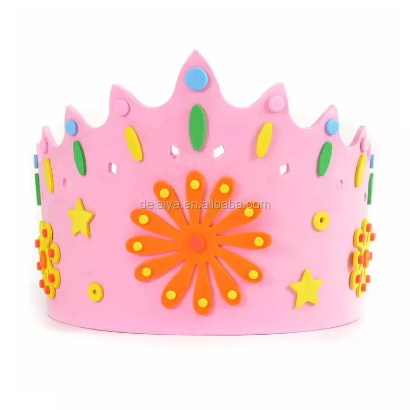 Custom EVA Crown Cap DIY EVA Happy Birthday Toys for Kids| Alibaba.com