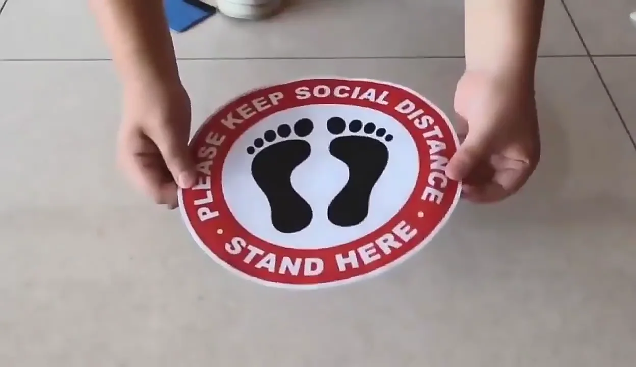 Floor Decals And Floor Graphics Stickers For Indoor & Outdoor - Buy ...