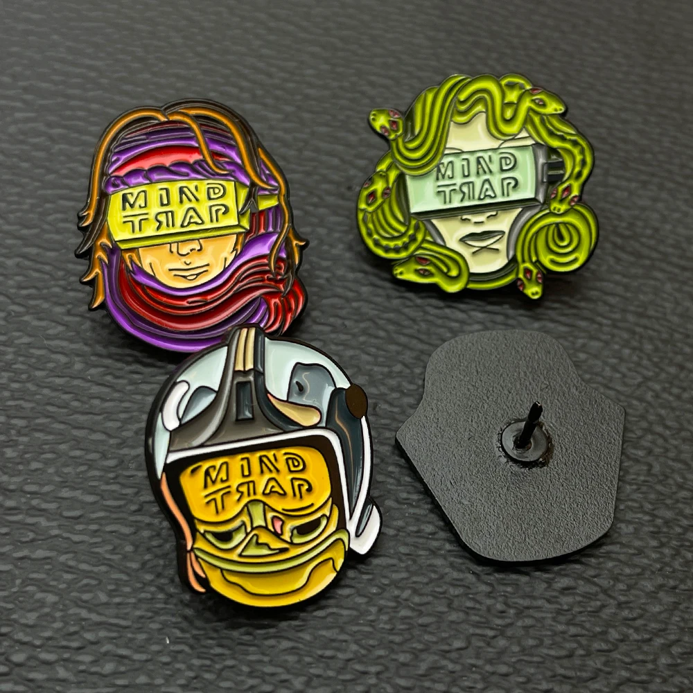 No minimum factory free design custom your own ename pins