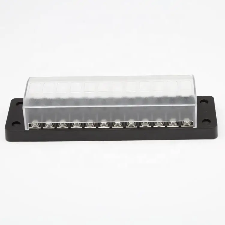 Universal Fuse Box 12 Way Auto Blade Fuse Box Waterproof Blade Fuse ...