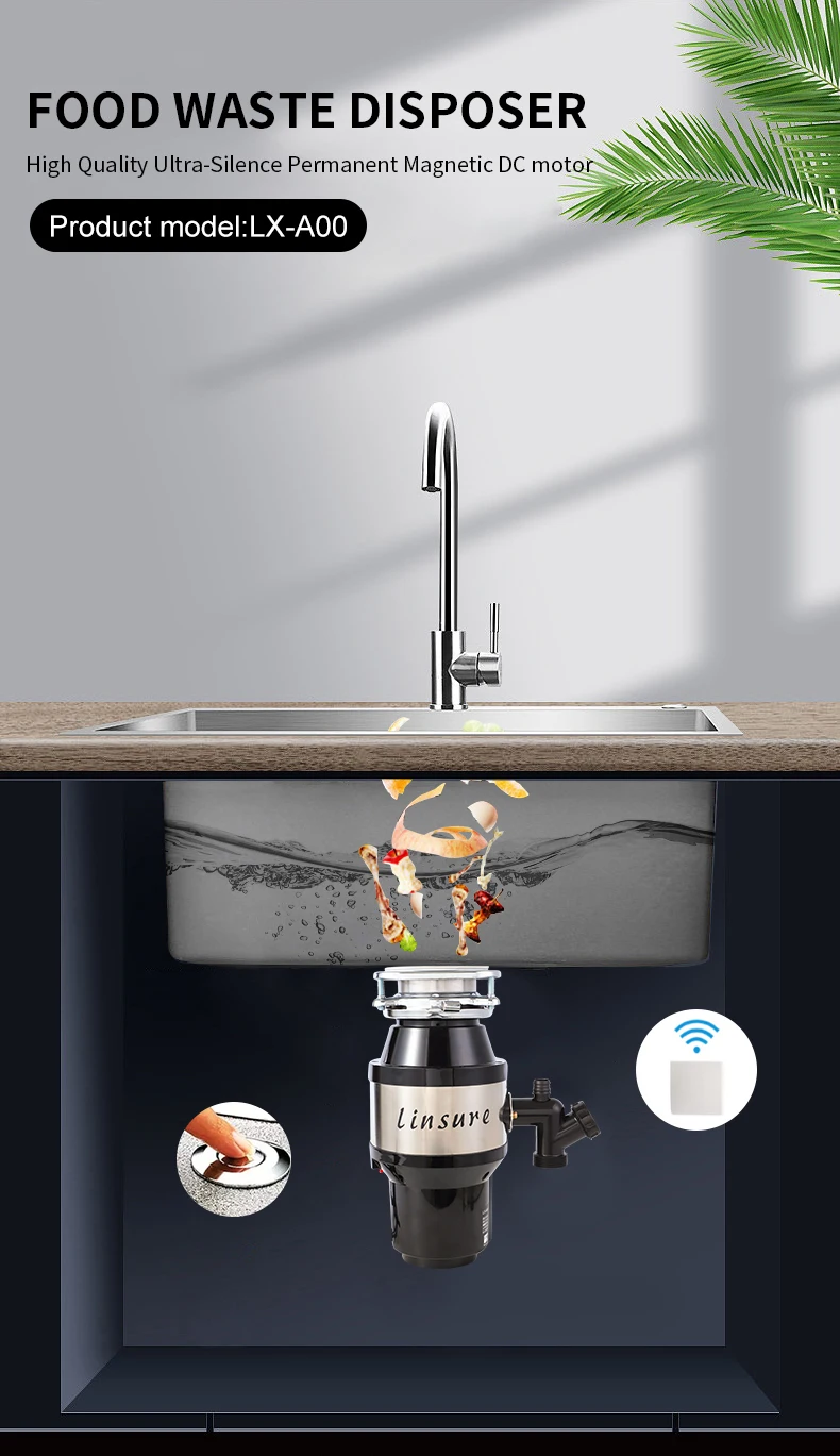 LINSURE Food Waste Grinders - Efficient & Durable Solutions