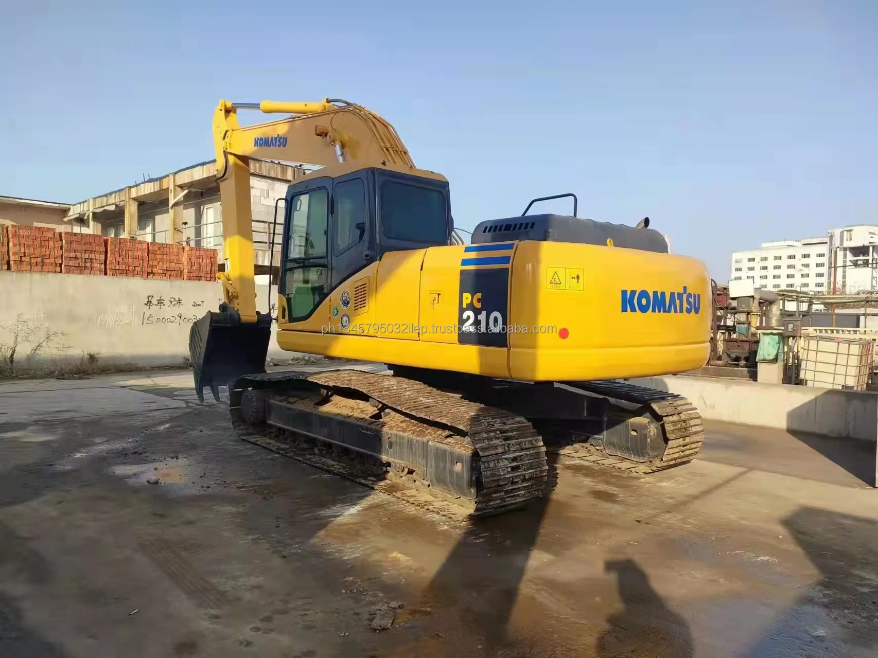 Komatsu Pc210-7 Used Excavators Pc200-7 Pc220-7 Komatsu Excavator For ...