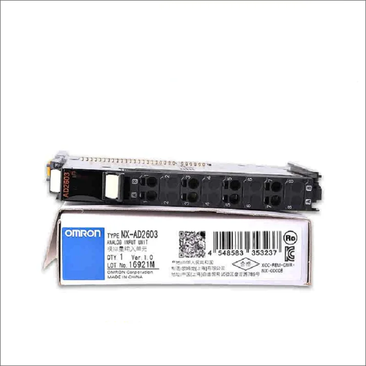 New Omrons PLC Analog Input Module NX-AD3603 AD3604 AD3608 AD4603 AD4604 AD2203 AD2204 AD3203 ...