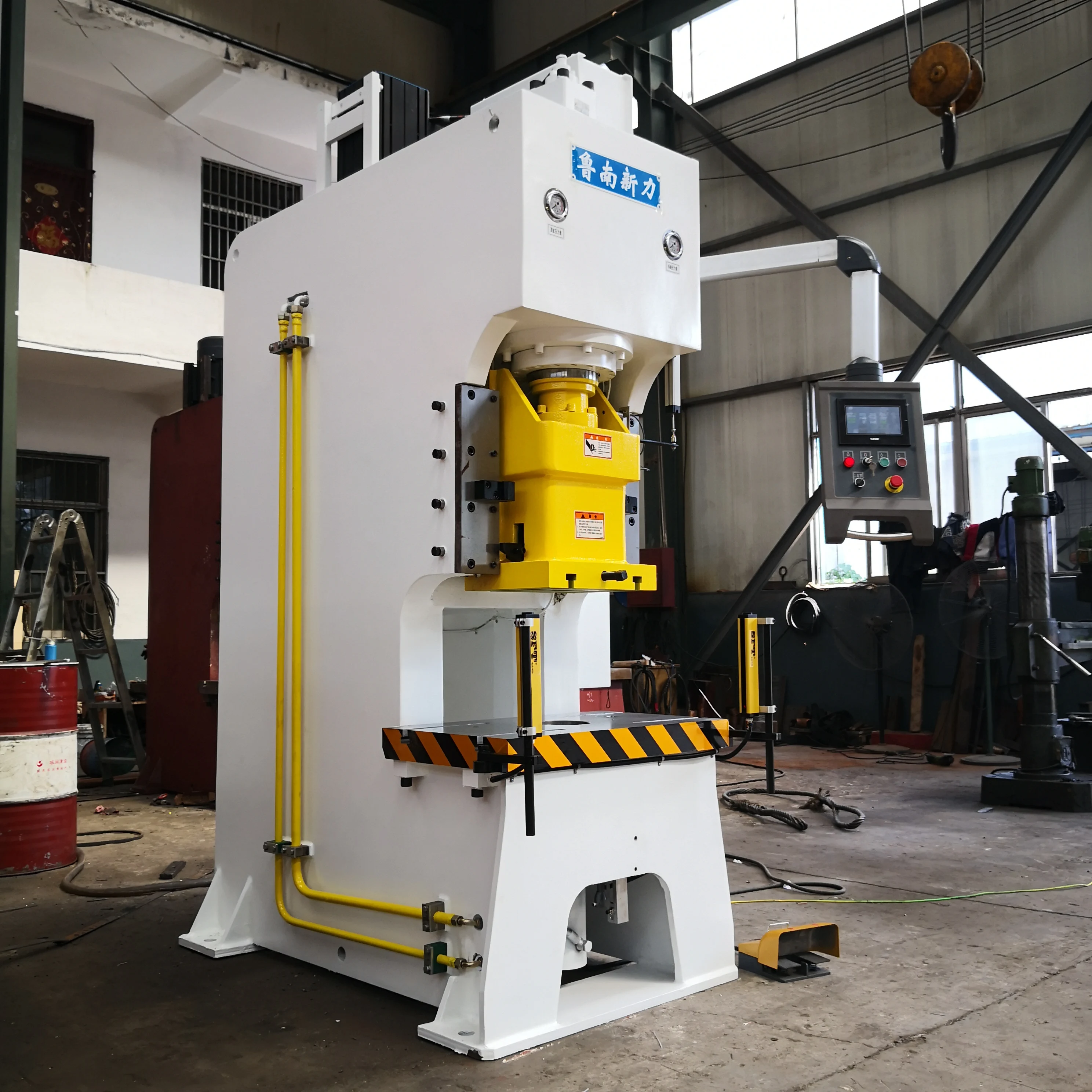 Y21 Manual Hydraulic Press Machine Steel 40 Ton to 200 Ton Punch Press ...