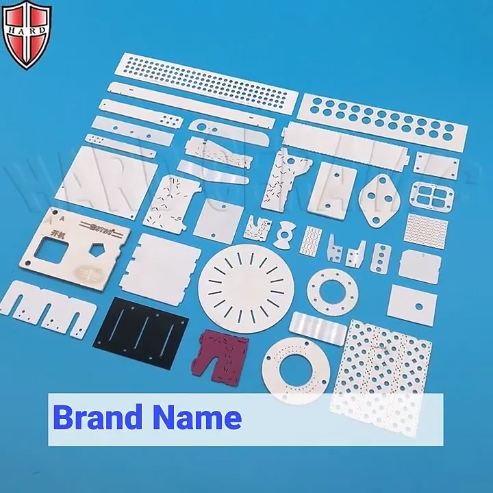 Laser Machining Al2o3 Alumina Ceramic Insulation Plate Heat Sink - Buy ...