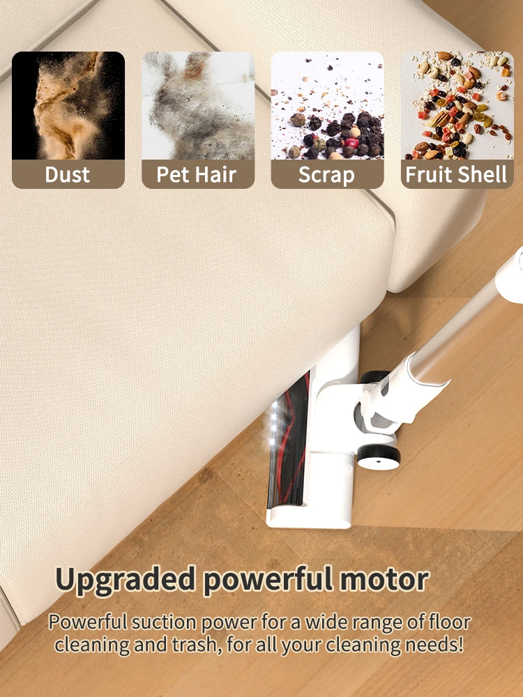LED Screen Control Gear Power Display New Cordless Wet and Dry Vacuum ...