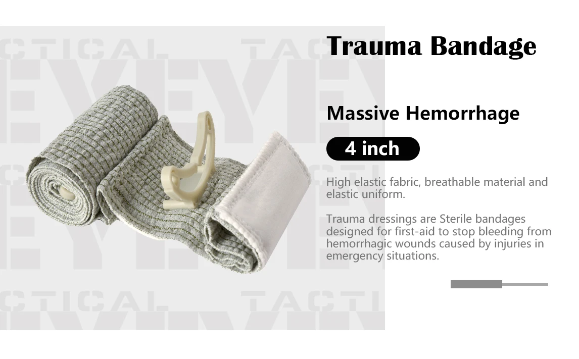 High Quality Trauma Bandage Blood Stopper Emergency Isreali Compression ...