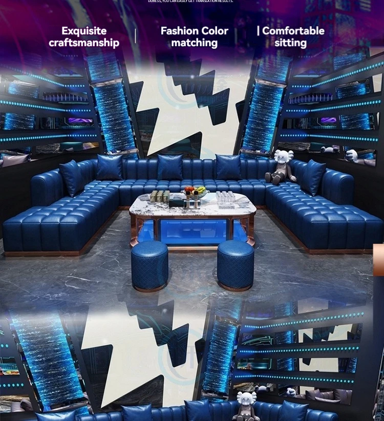2024 YOUTAI Newest Modular Sectional Luxury Leather Sofa Nightclub ...