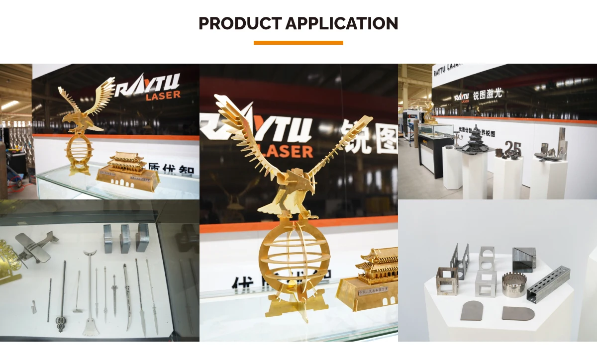 Productivity Raytu Metal Cnc Laser Cutter Ht Model Fiber Laser Cutting ...
