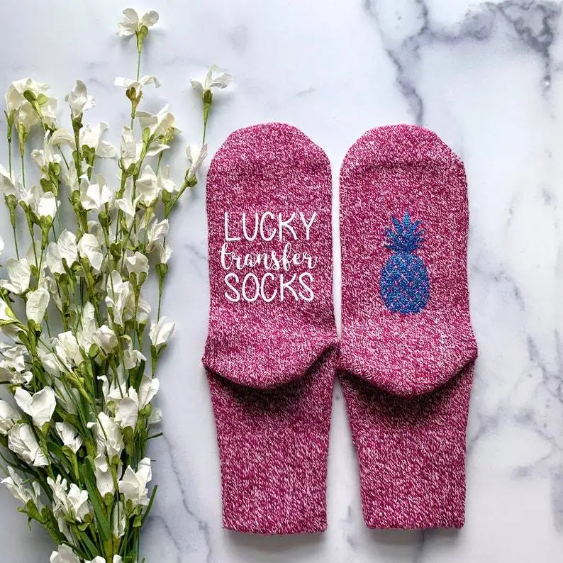 Creative Lucky Day Stick Baby Stick Lucky Transfer Socks IVF Transfer ...