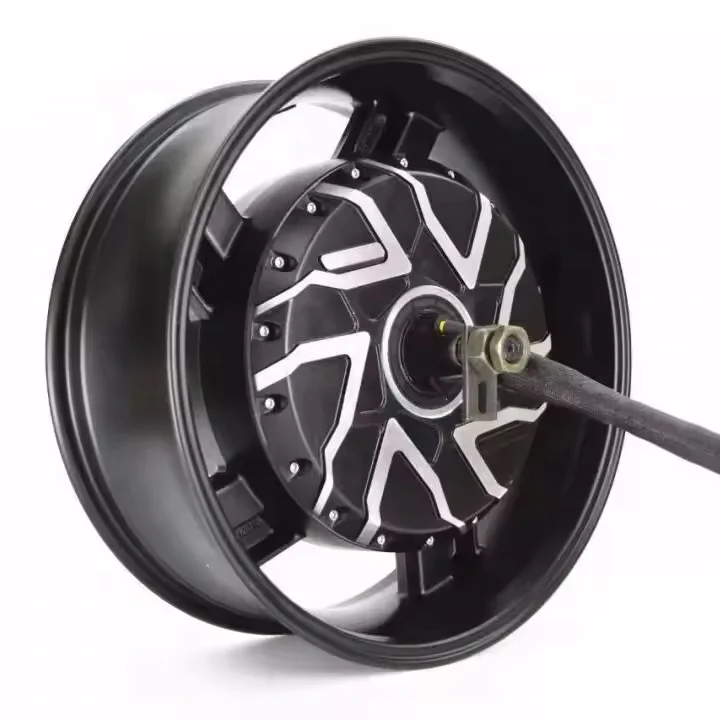 QS Motor 17x6.0inch 12000W 273 70H V4 157kph In-Wheel Hub Motor for E ...