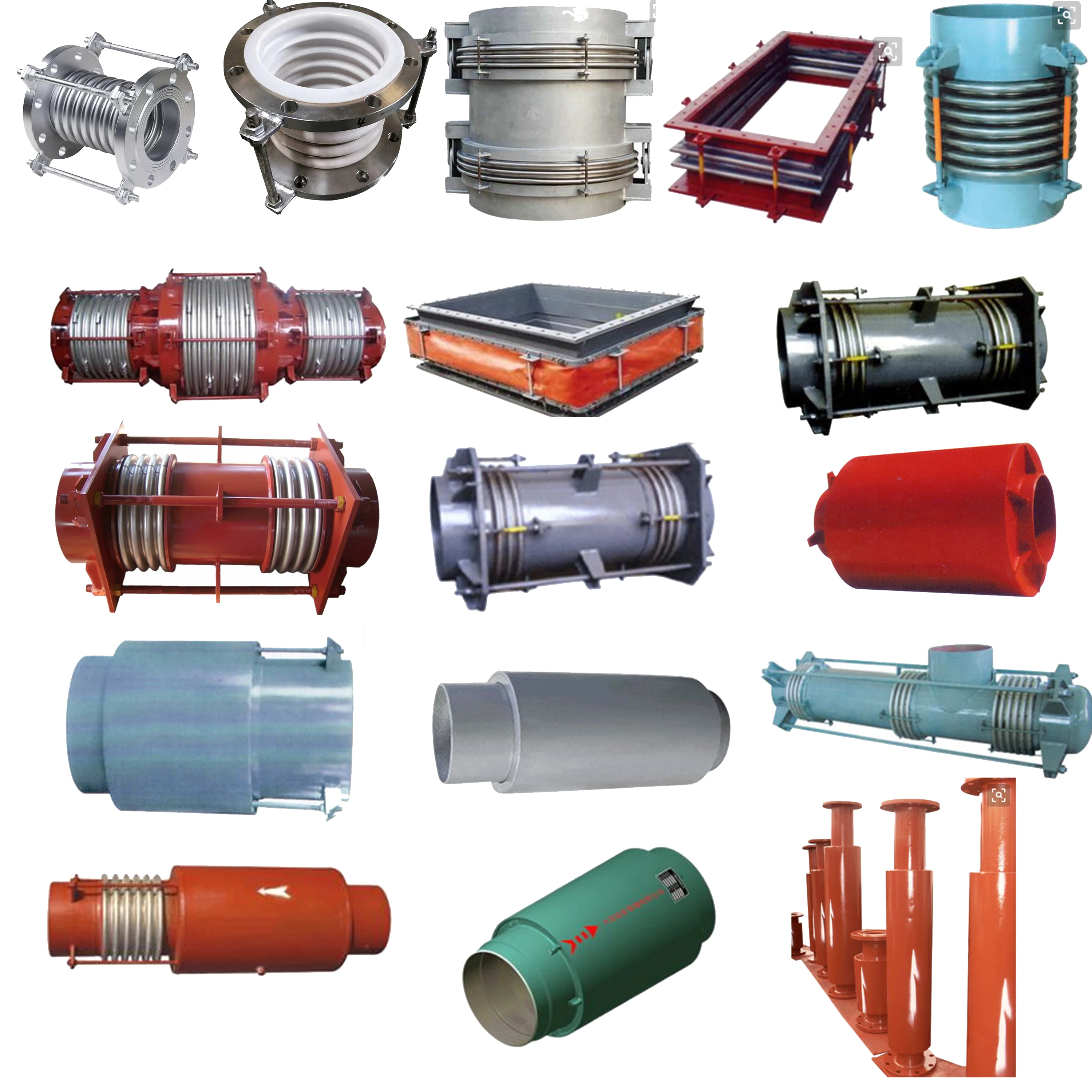 High Temperature Exhaust Compensator Bellows Compensator Metal Bellows ...