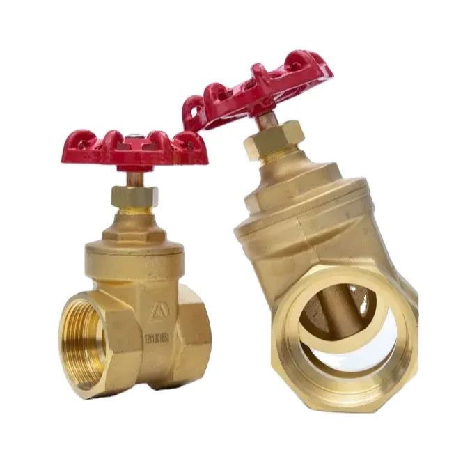 Manual Brass 1 Inch Gate Valve For Water Media Oem Customized Support ...