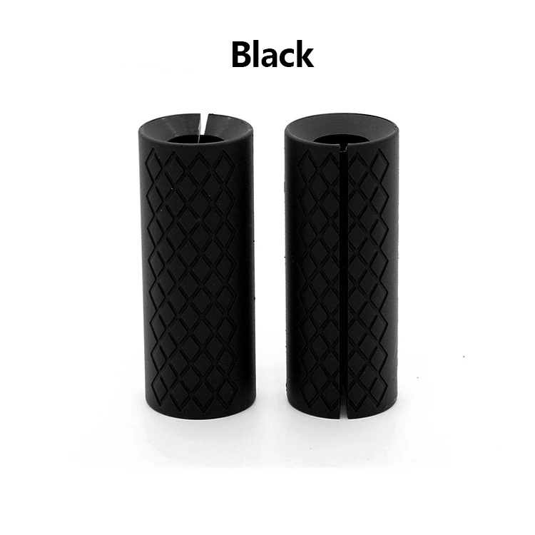 Barbell & Dumbbell Training Grip High-density Silicone Anti-slip Rubber ...