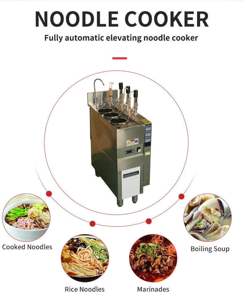 Commercial Stainless Steel Vertical Restaurant Automatic Lift Pasta ...