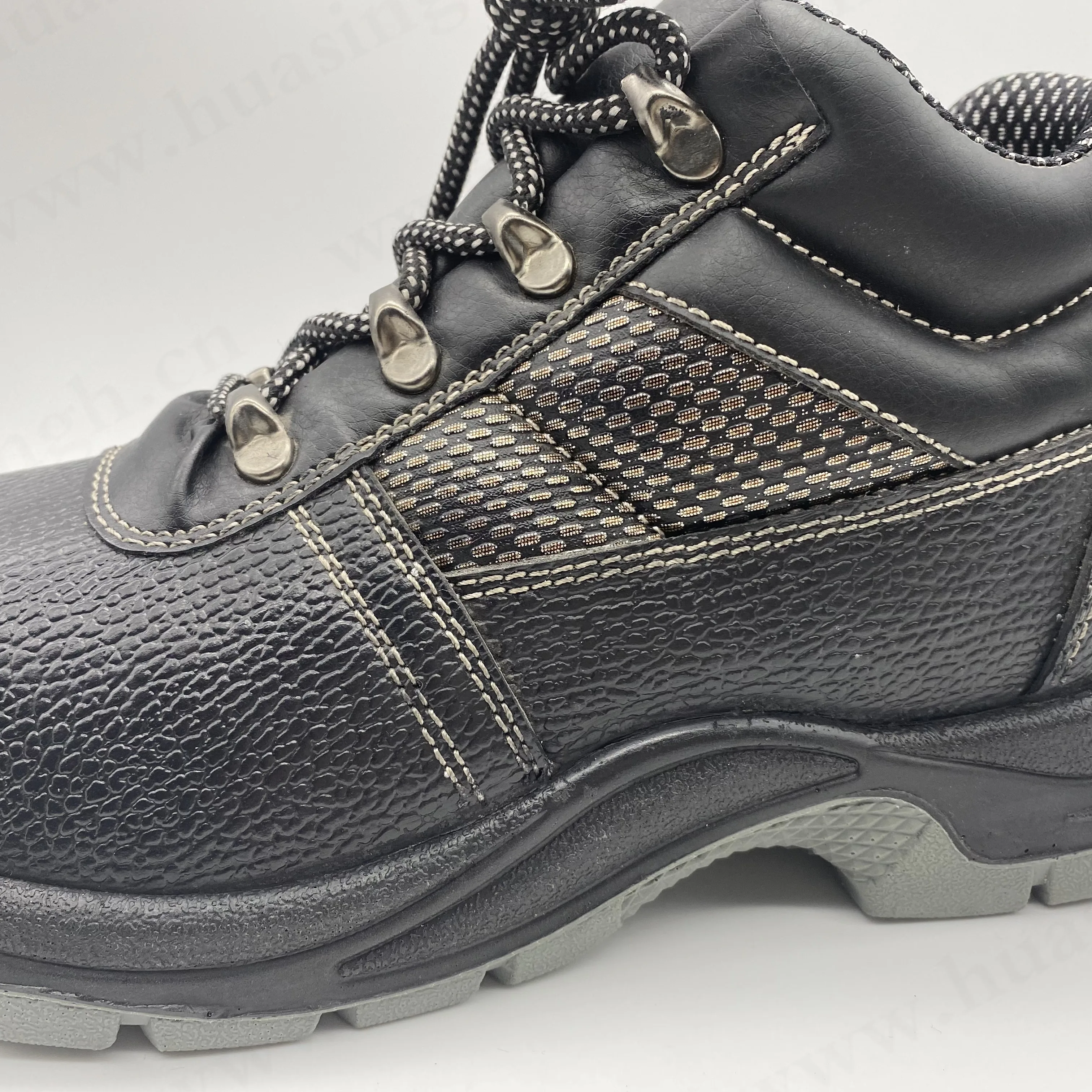 LXG,heavy Industry Middle-cut Acid&alkali Resistant Work Shoes PU Dual ...