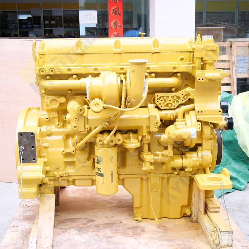 C13 COMPLETE ENGINE ASSY 380-1970 DIESEL ENGINE for CAT349DL EXCAVATOR ...