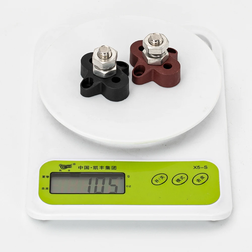 Daiertek Dc 48v 150a Busbar M10 Terminal Block Power Stud Battery M10 Terminal Studs Bus Bar ...