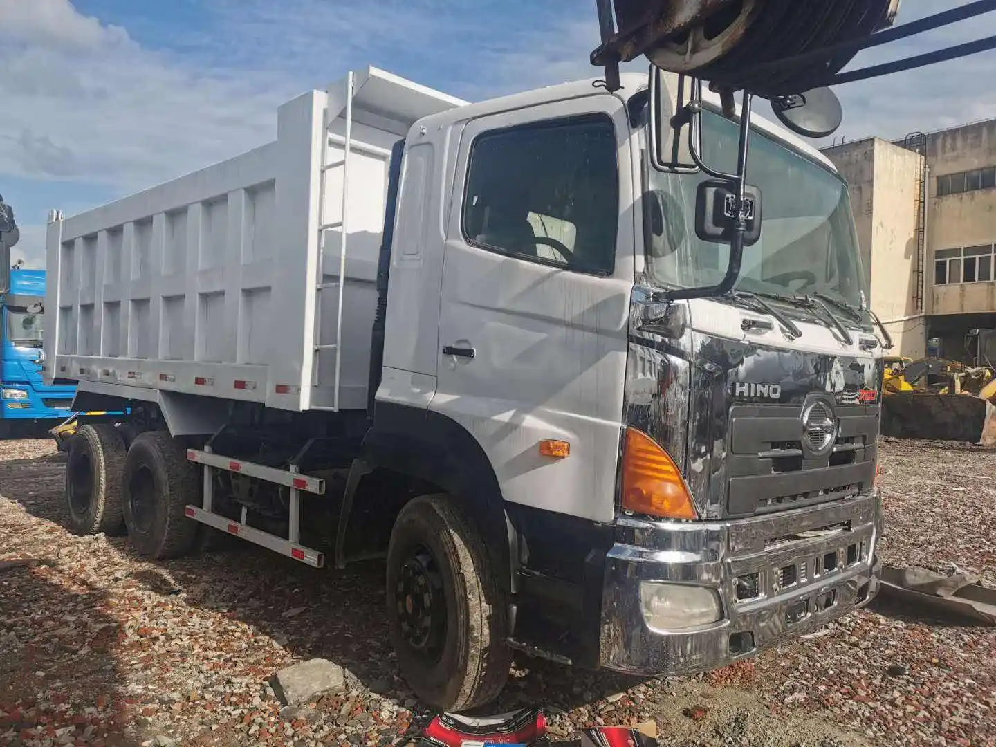 Used Hino 700 Dump Truck Original Japan 10 Wheels Tipper Truck - Buy ...