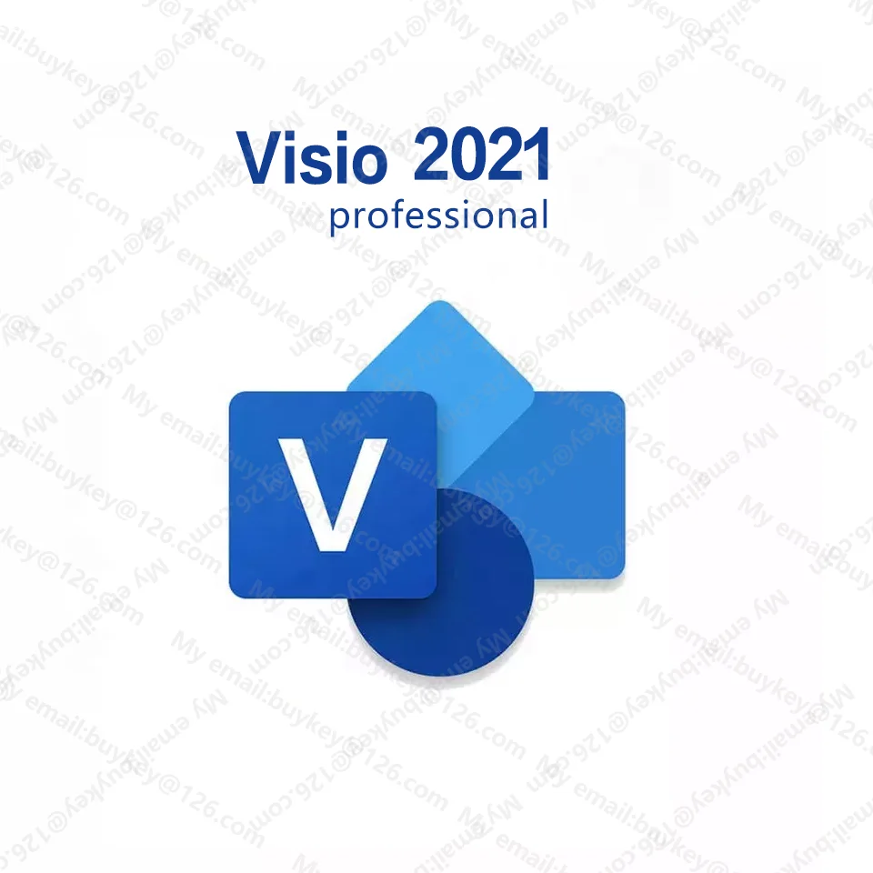 Globla Actvation Ms Visio 2021 Professional 5pc 100% Online 2021 Visio ...