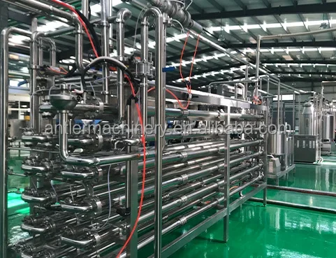 Tomato Paste Tubular Uht Sterilizer Tube In Tube Instant Sterilization ...