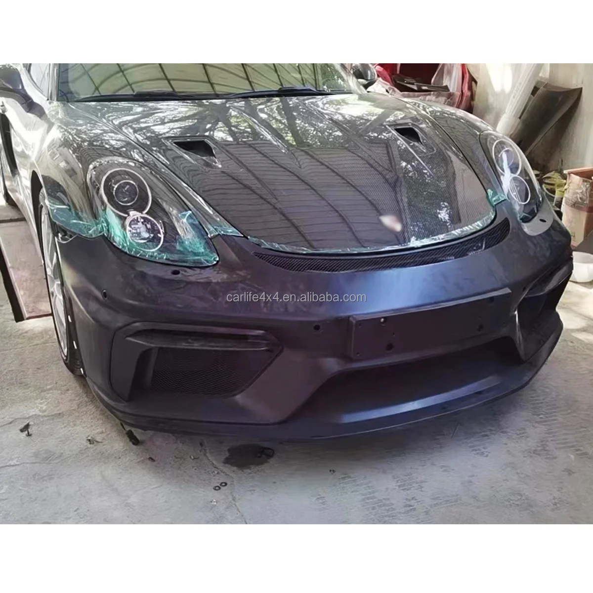 Car Accessories Car Bumpers for 718 Upgrade GT4 Body Kits for Porsche ...