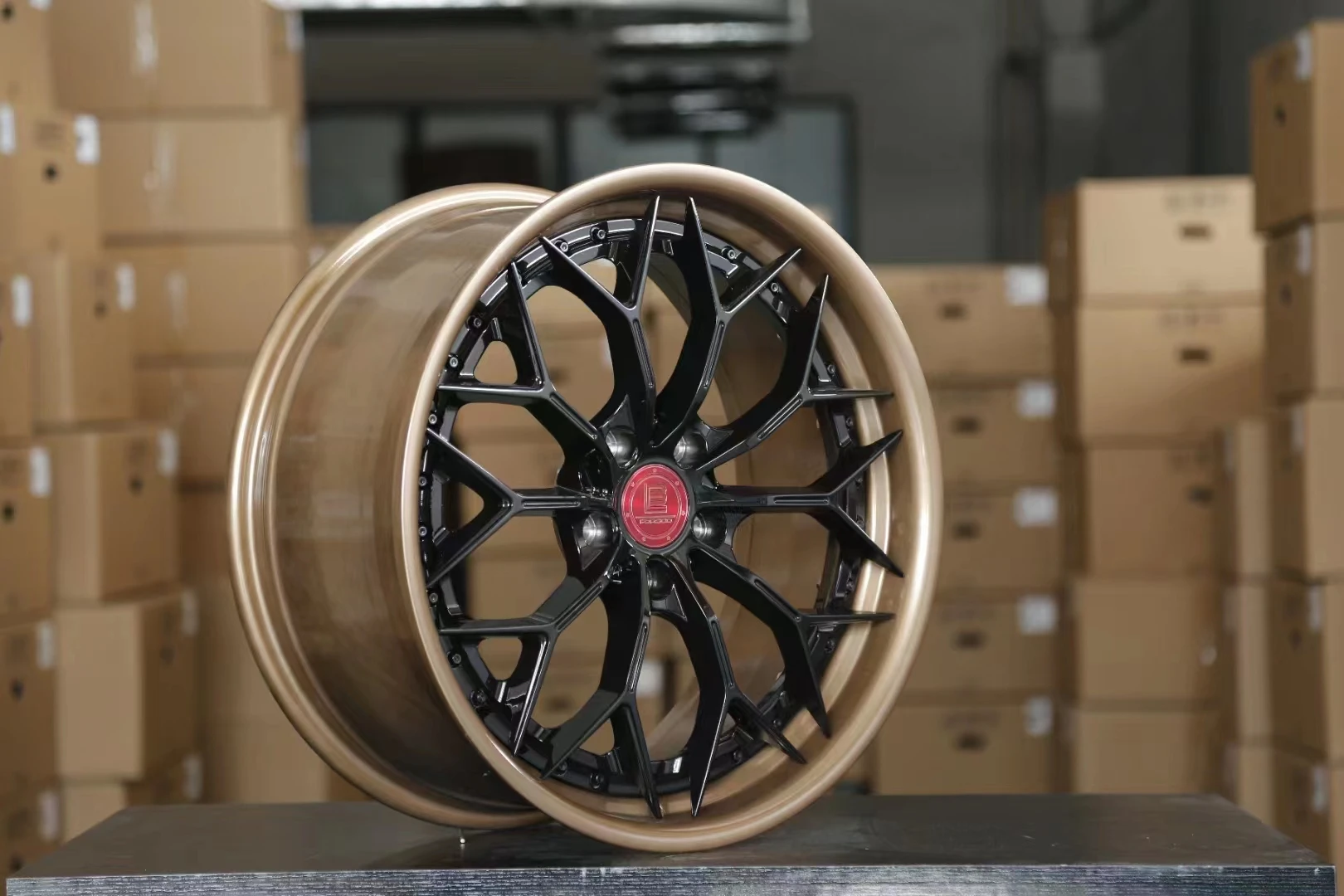 Customized High Performance Polished Deep Concave 2 Piece Forged Wheels ...