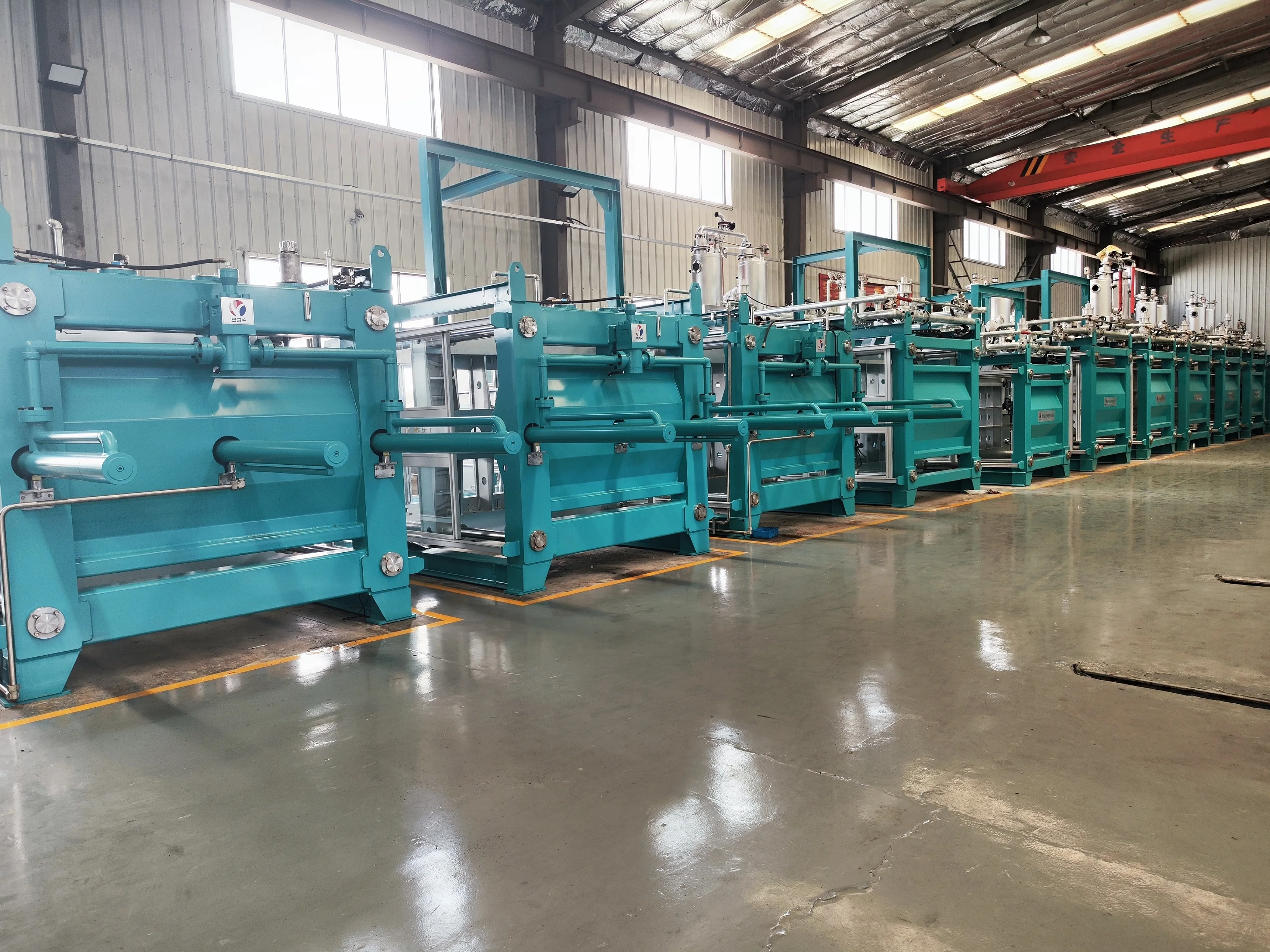 Expanded Polystyrene Production Line Bike Helmet Making EPS Box Foam ...