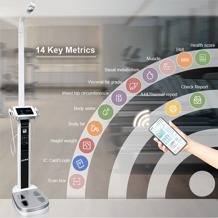 Sonka Medical Supplies Weighing Scales Bioelectrical Impedance Body