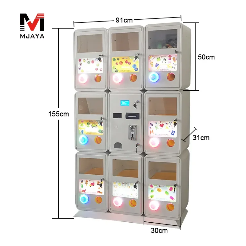 Customized Toy Capsules Self-service Gashapon Led Capsule Toys Vending ...
