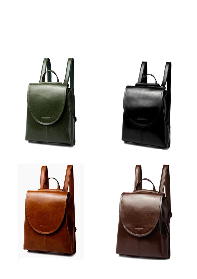 New Arrivals Stylish Designer Bookbag Fashion Genuine Leather Backpack ...