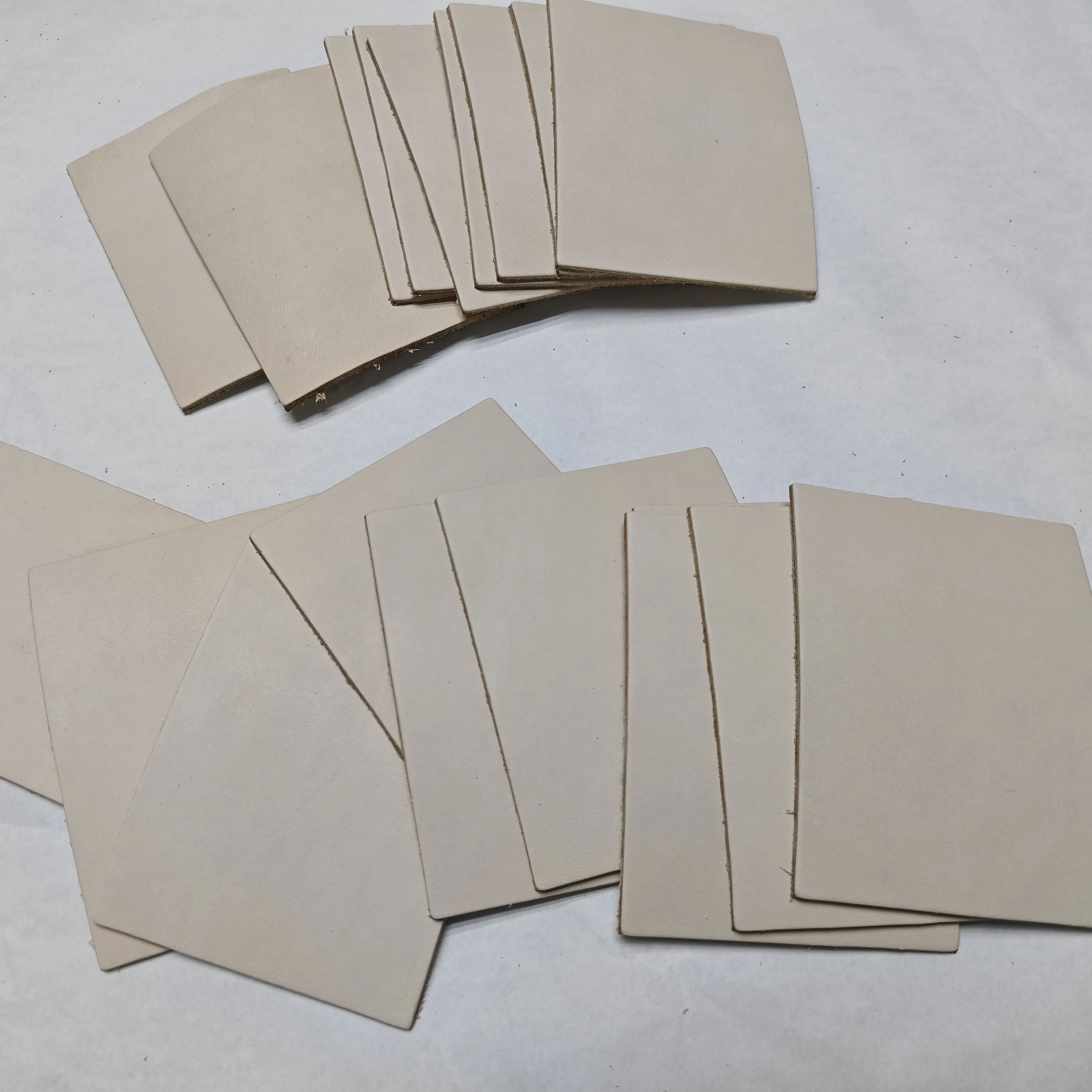 Custom Vegetable Tanned Leather Label Real Cowhide for Garment Shoes ...