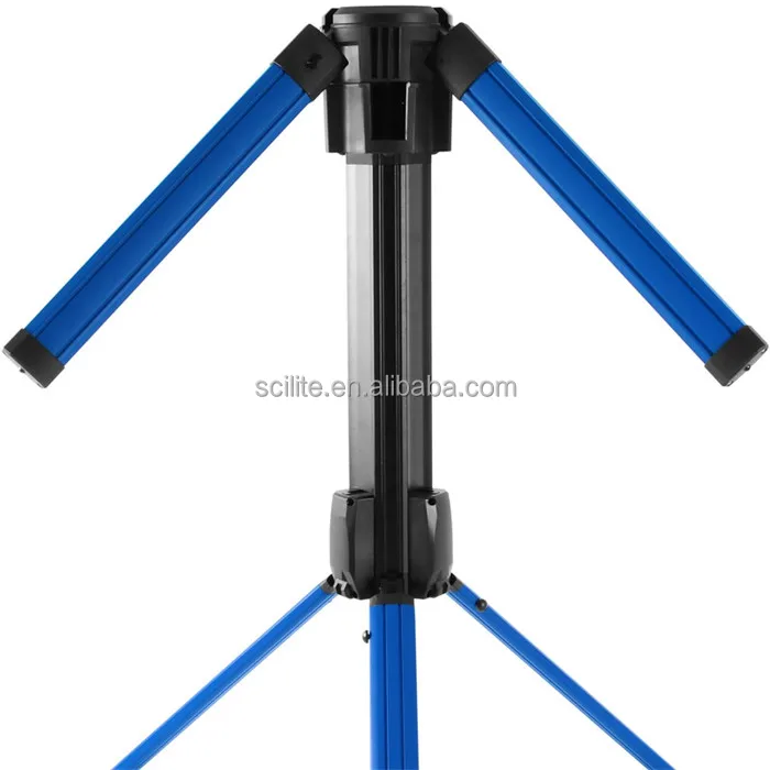 Heavy Duty Extendable LED Work Lamp Powerful 10000lm Rechargeable 2.2M ...