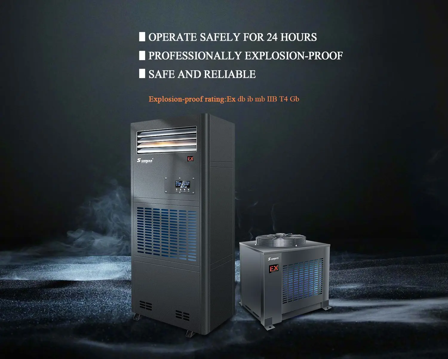 Industrial EX Precision Roof Top Air Conditioning Unit New Explosion ...