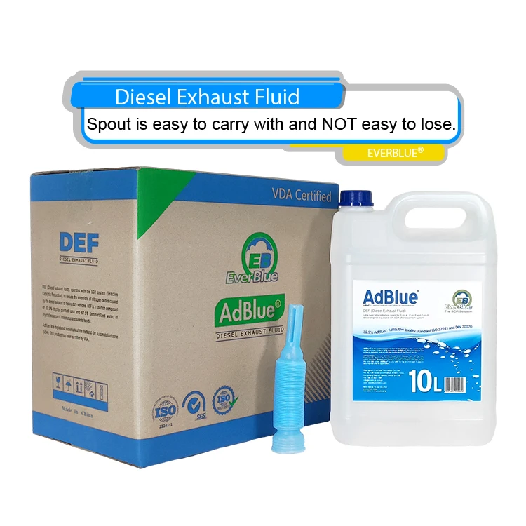 High Purity Adblue - Diesel Exhaust Fluid ISO 9001 Standard