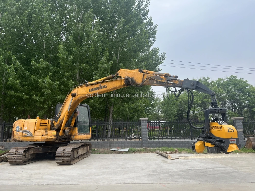 Tree Cutting Machine Harvester Head for 10-15 Tons Excavator Logging ...
