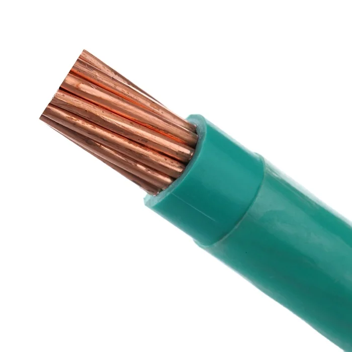Ul Listed 600v Solid Copper Core Pvc Insulation Tw75 Electric Wire ...