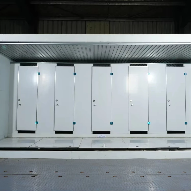 Professional Indoor Portable Toilets Construction Sites Low-Cost Mobile ...