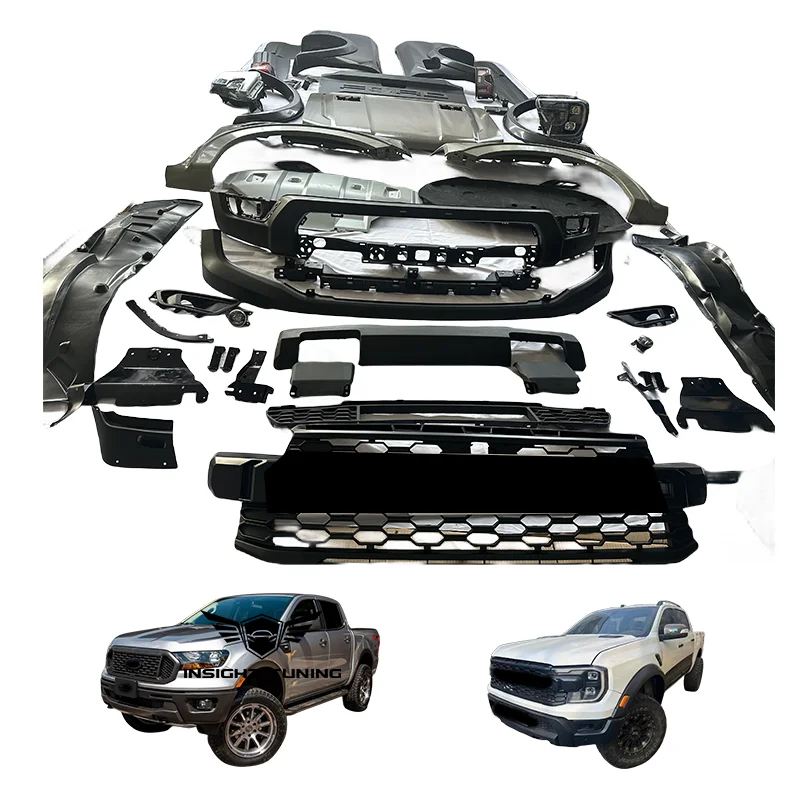 Pickup Tuning Bodykit Front Bumper Headlight Fender 2012-2021 For Ford ...