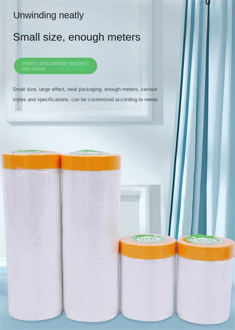 Car Masking Film pre-taped Masking Film For Painting automotive Masking ...