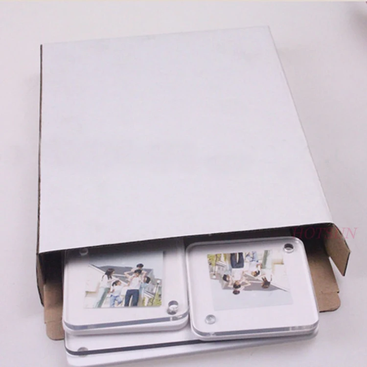 Custom 8.5x11 Inches Picture Frame A4 Acrylic Photo Frame With Metal ...