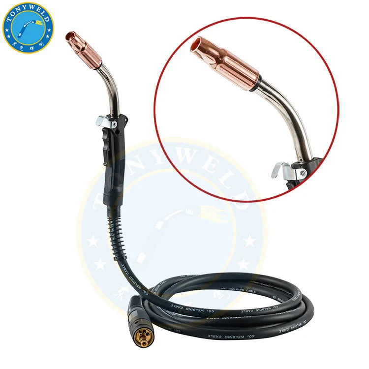 Tweco MS450 MIG Gun 450A 15FT Euro Connector for Heavy Duty Welding ...