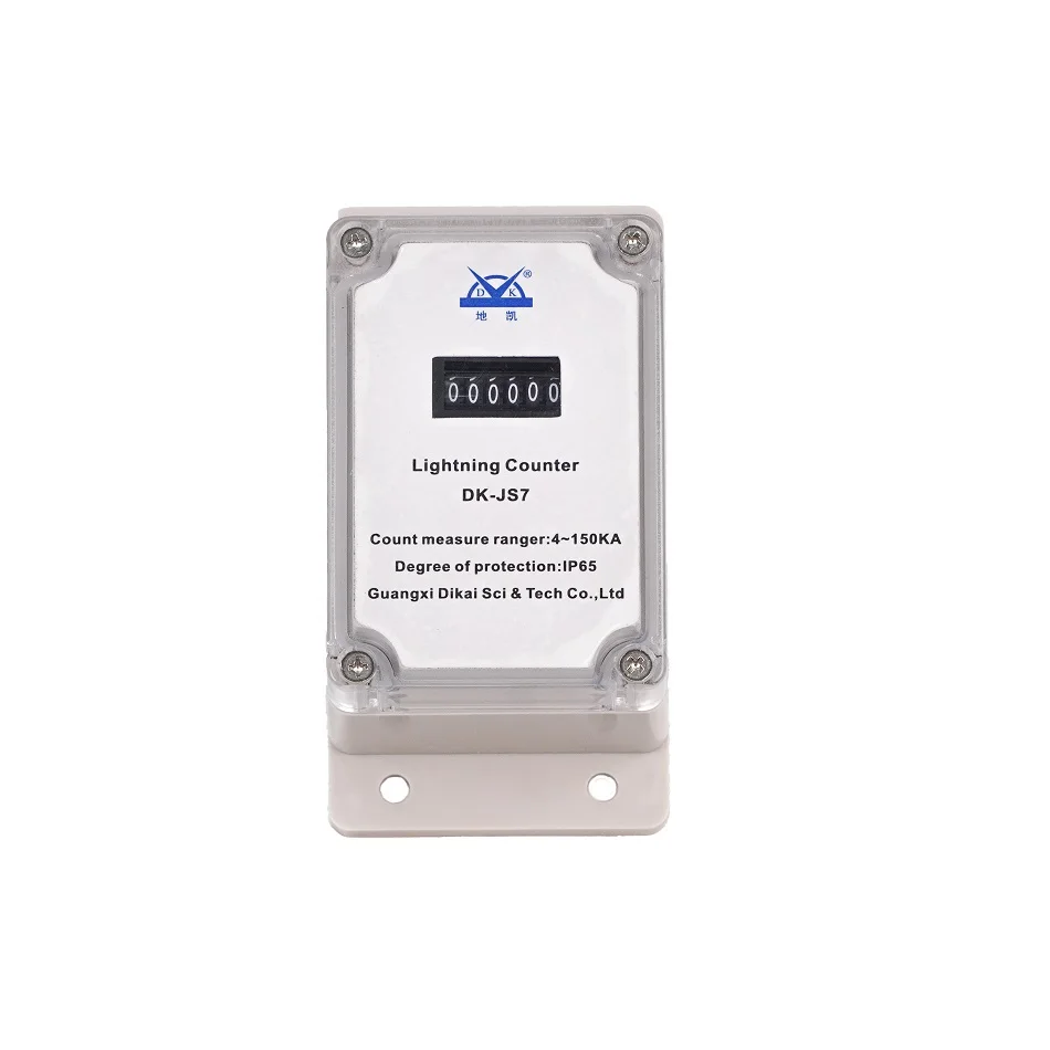 DK Lightning Arrester Counter IP65 - Reliable Strike Tracking